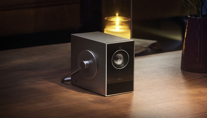 CineBeam Qube HU710PB: LG’s minimalist-looking, 'stylish' projector
