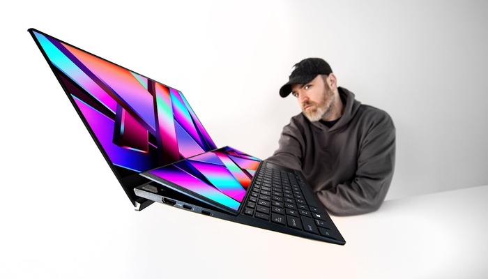 CES 2024: ASUS ZenBook DUO grabs touch-enabled, dual-screen laptop crown