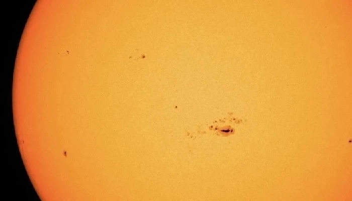 WATCH: Giant sunspots emerge, visible to the naked eye!