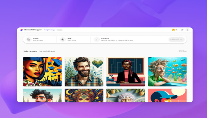 Here‘s how to use Restyle Image feature on your CoPilot+ PC