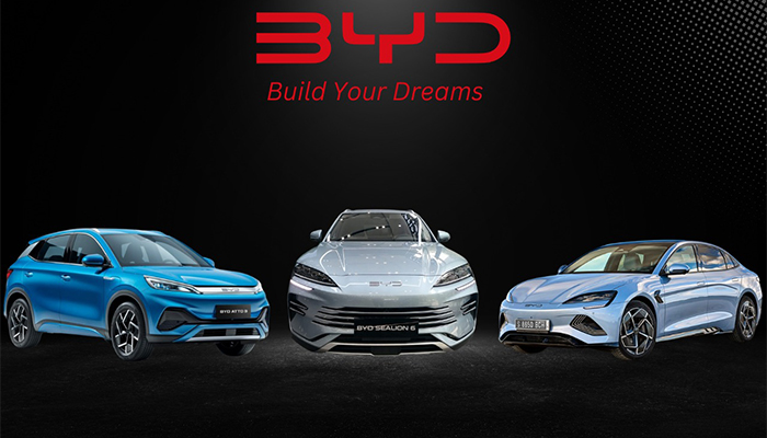 BYD set to launch THESE 3 EVs in Pakistan